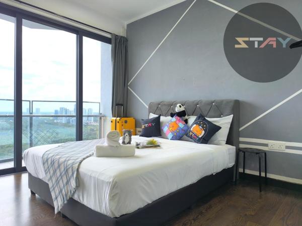 Almas 2pax Cozy Serene Grey Puteri Harbour Bystay - Jurong East