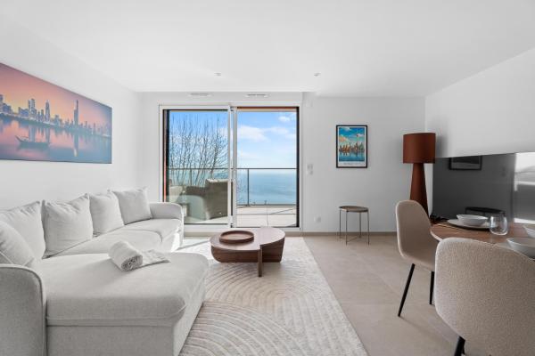 Agusta - Appt Climatisé Vue Mer - La Turbie