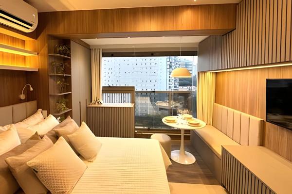 Studio Luxo 5 Passos Do Metrô V Madalena C/piscina - São Paulo