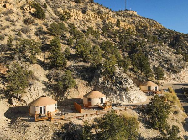 Yurt Overlook #01 With Ac And Private Bath King Suite - Orderville, UT