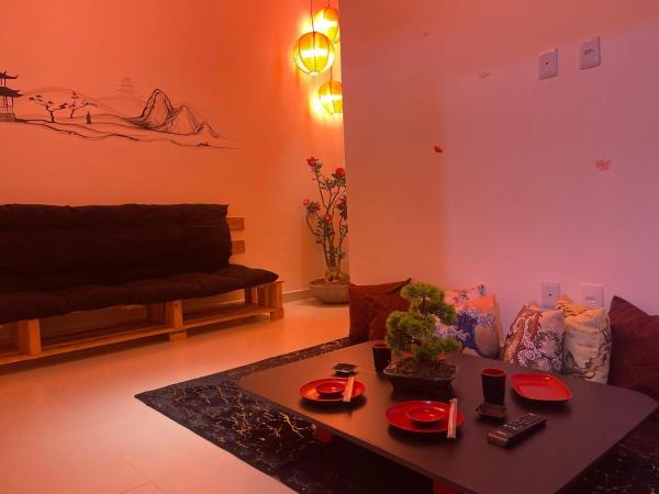Flat Yinyang - Temática Japonesa E Conforto Climatizado - Feira De Santana