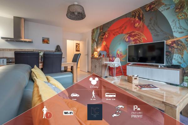 *Disneyland-paris* 7pers, Wifi, Parking, Netflix - Disneyland Paris