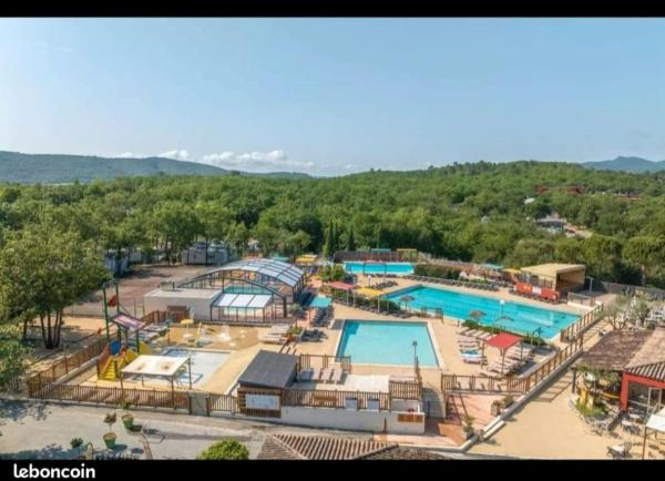 Mobil-home Camping 6 Personnes Ardeche Le Domaine De Chaussy - Grospierres