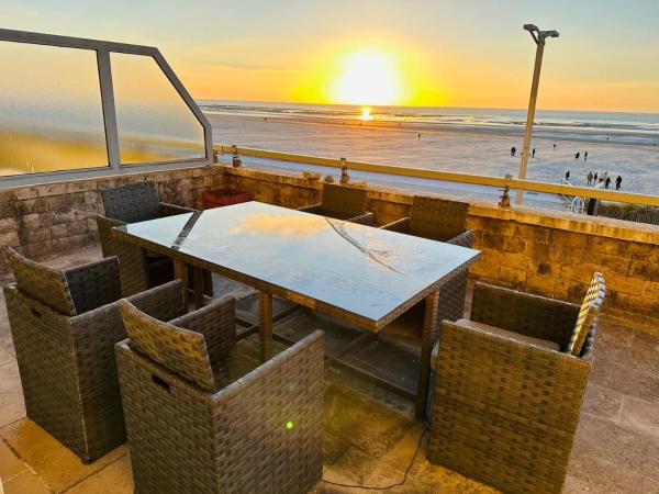 Joli Appartement Face Mer Et Plage, Grande Terrasse Panoramique, Berck Plage, à 15km Du Touquet - Plage de Berck