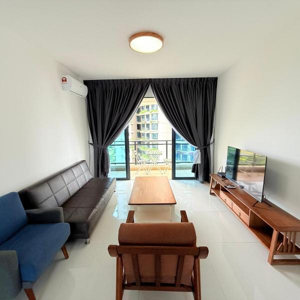 Seaview 10pax 2b2r Condo Forest City - Kukup