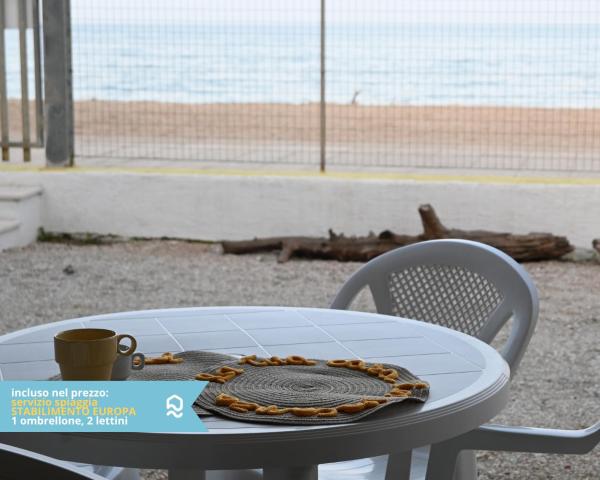 Rs321 - Marcelli, Trilocale Fronte Mare Con Spiaggia Inclusa - Numana