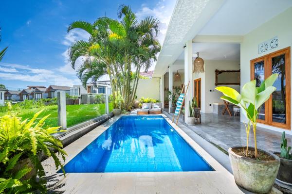 2 Bedroom Boho Style Villa With Private Pool & Stunning Paddy View, Canggu - Canggu