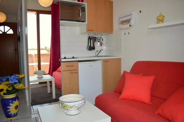Appartement Studio Cabine 2 Couchages Port Leucate Naturisme Pl010-1407 - Leucate