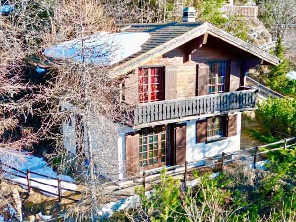 Chalet Hibou Mountain & Quiet Chalet 6 Pers - Sion