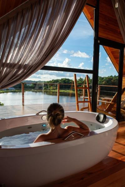 Cabana ÁGua - Cabanas Recanto Do Lago - Nova Petrópolis