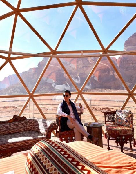 Rum Warm Bubble Camp - Jordanie
