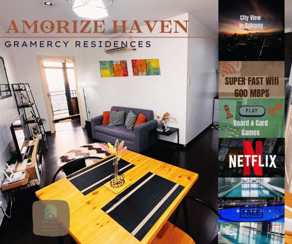 Gramercy Residences New! Tranquil 1br Suite, 600mbps Wifi, Netflix & Free Amenities - Manila