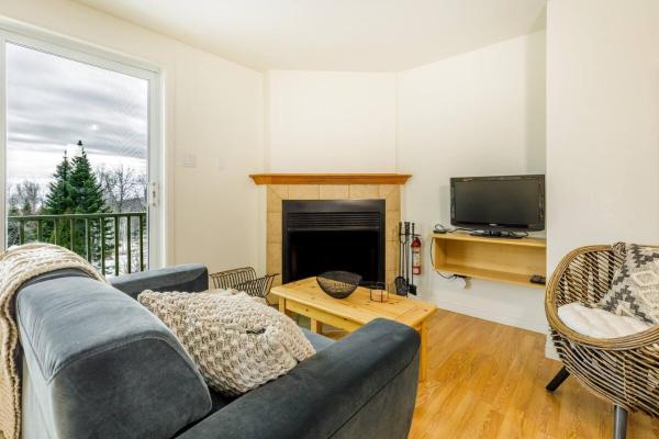 Condo Entre Ciel Et Fleuve, 1 Ch, Sofa-lit, Foyer - Baie-Saint-Paul