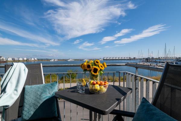 Santiano Flat- Balkon, Blick Auf Den Hafen - Olpenitz