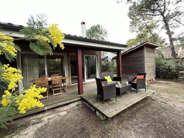 Résidence Vitanova - Maison Spacieuse 8 Personnes Proche Golf Et Pistes Cyclables à Lacanau Océan Mae-0391 - Lacanau Océan