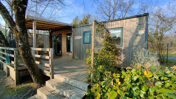 Mobilhome De Charme Au Bord Du Lac - Biscarrosse