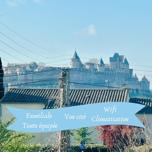 Maison Chaleureuse Vue Cité - Carcassonne