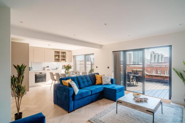 Penthouse City Gem Parking Family Contractors Wifi - Birmingham