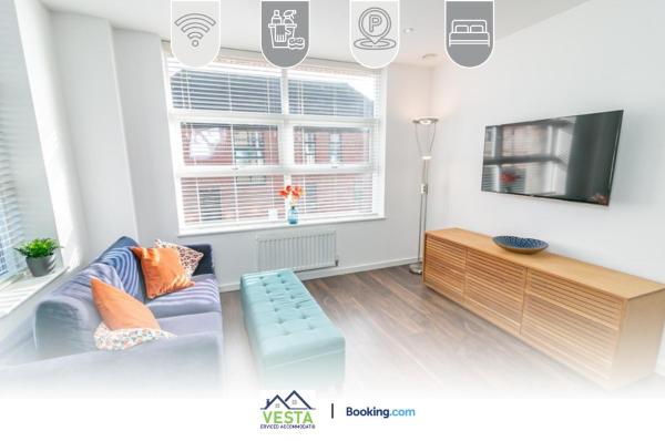 One Bedroom Apartment By Vesta Serviced Accommodation & Short Lets St Albans With Free Parking & Free Wifi - St Albans