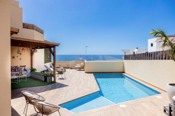 La Casa De Playa - Piscina Y Jacuzzi A 50m Del Mar - El Médano