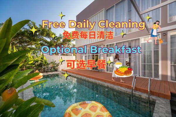 Emeralda Pool Villa 4br Near Central Festival, Free Daily Housekeeping - Chiang Mai