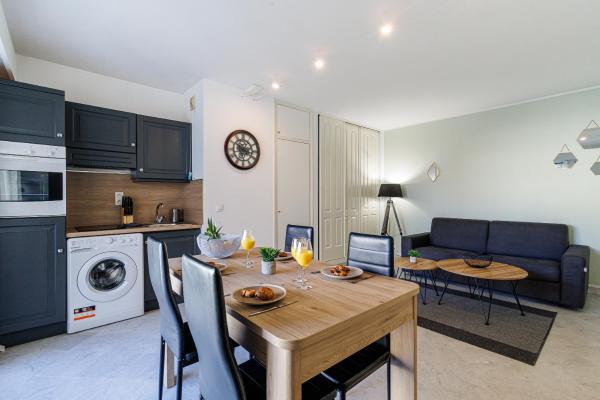 Le Victoria, Beau T2 Central Au Pied Des Plages, Piscine, Sauna - Mentone