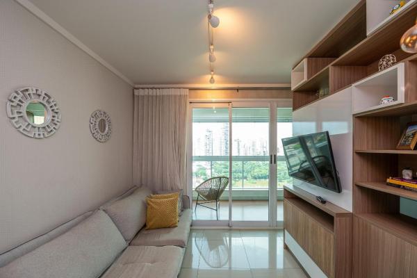 Condominio Junto Al Parque Vaca Brava Con Piscina, Estacionamiento, Internet Inalámbrica, Recepción Las 24 Horas Y Una Vista Increíble Desde El Piso 23 - Goiânia