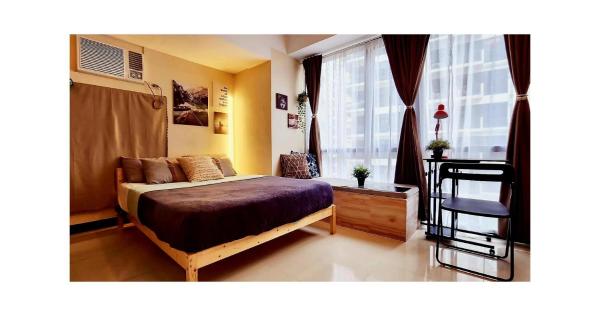 14f Bgc Unit 3 Mins Walk To The Venice Grand Canal Mall Pet Friendly - 마카티