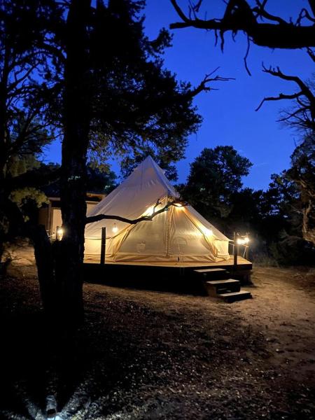 Cozy Bell Tents Excellent For A Glamping Experience And Hiking In Duchesne, Utah - Utah