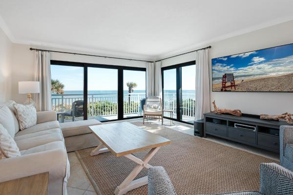 Take In The Oceanfront Corner Views Located On The No-drive Beach! - New Smyrna Beach, FL