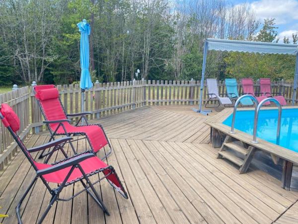 Maison Bois Avec Piscine Privée Et Wifi Au Cœur Du Périgord - Fr-1-616-445 - Le Bugue