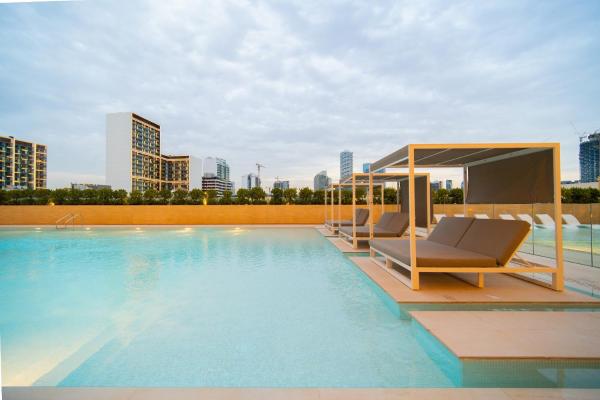 Peaceful Skyline 1br Jvc - Near Mall And Free Baby Gear - Dubai