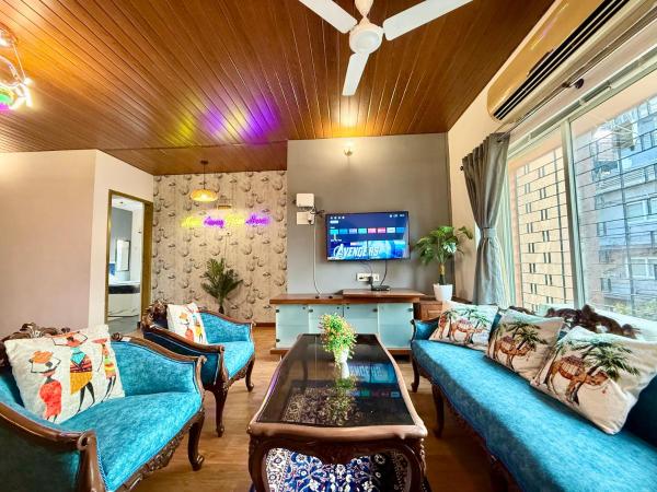 Lovely 3bhk Serviced Apt Near Iskcon Temple, Juhu Mumbai - Mumbai