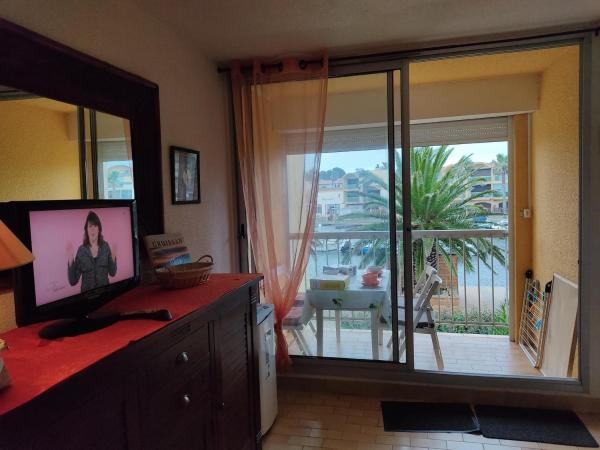 Studio à Gruissan Pour 3 Pers, Vue Port, Parking Privé - Fr-1-796-89 - Gruissan