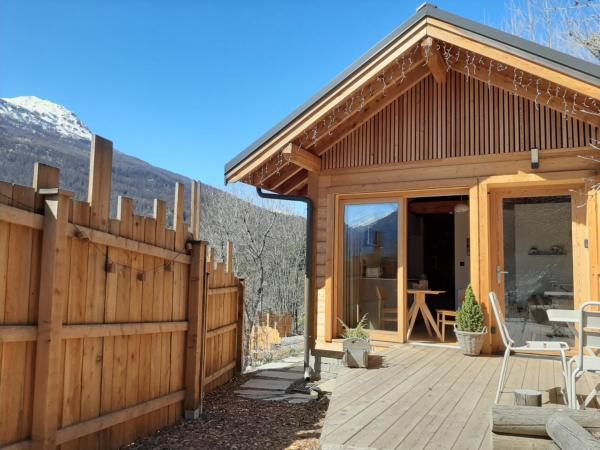 Petit Chalet Neuf Indépendant 2 Pers "La Cabane De Jean " - Briançon