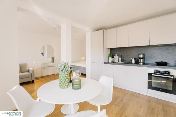 46 Qm - Exklusiv & Top Angebunden - Werse Loft By Youpartments - Münster