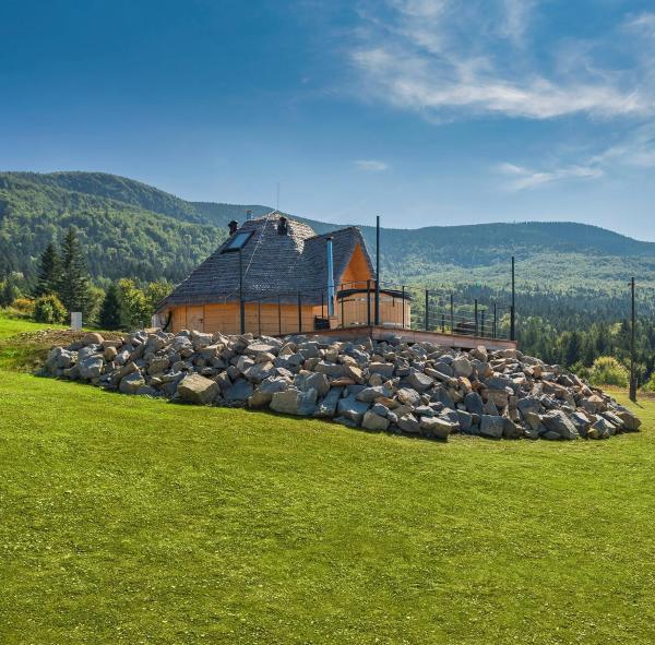 Osada Poli Zawoja - Panoramiczny Domek Z Prywatną Balią I Hydromasażem - Białka