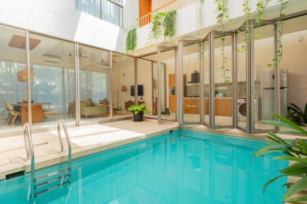 Elivaas Mirai Aries 3 Bhk Retreat With Private Pool Near Famous Beaches - Anjuna
