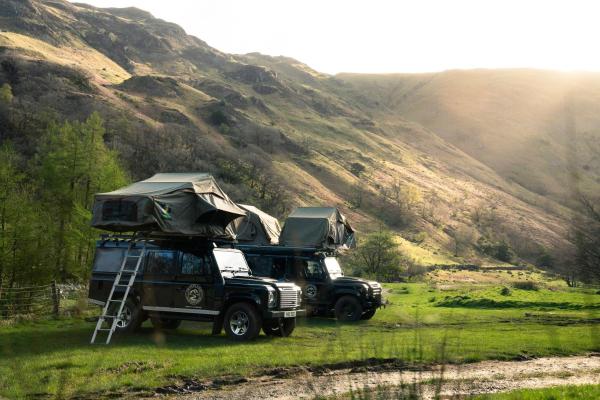 Land Rover Defender Camper Hire - Morpeth