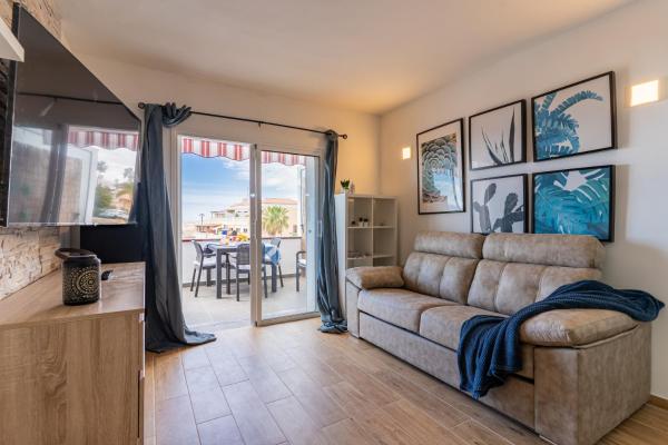 Apartment With Ocean Views & Pool In Colina Blanca, Costa Adeje - 테네리페 섬