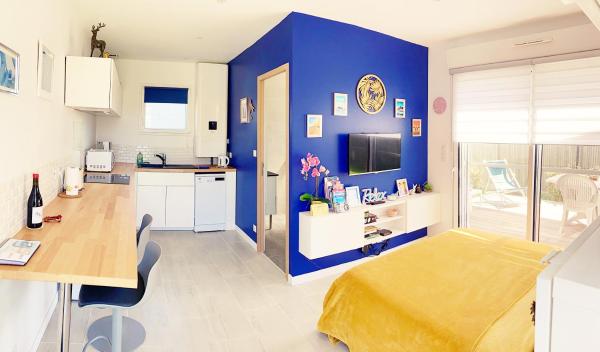 Studio La Fontaine Cosy Et Climatisé 2 Personnes - Blanquefort