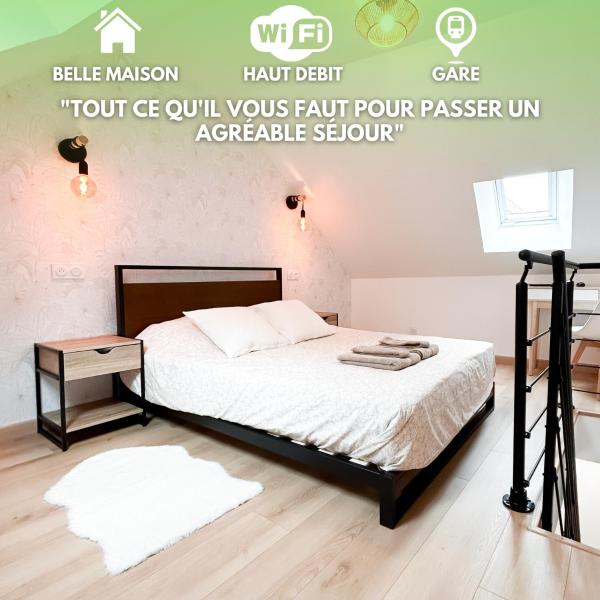Maison Cosy Centre Gare Amiens - Creuse