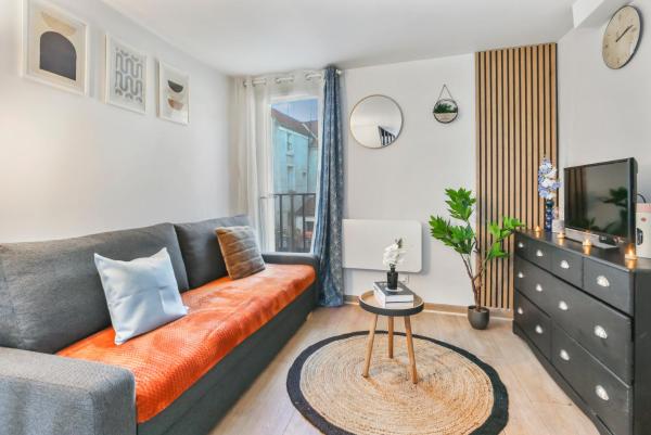Appartement Cosy Et Lumineux, 20 Min De Paris, Proche Stade De France Et Cdg, Wifi - Porte de Paris, Saint-Denis