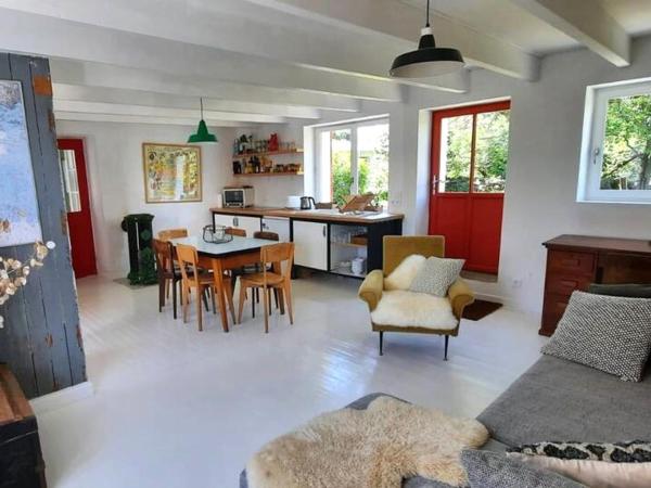 Maison Charmante Au Calme Avec Jardin à Kerlard - Fr-1-813-24 - Groix