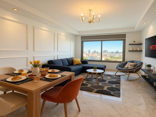 Cosy Sunny Central - 2 Bdr Near Train And Tram - Casablanca