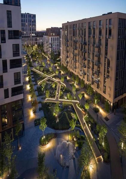 Найкращий ЖК Києва Файна Таун Закрита територія - Kiev