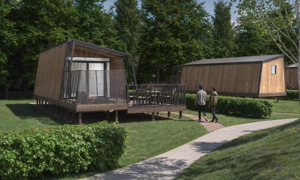 Azure Horizons Glamping - The Brook Pod Gv18 - Northampton