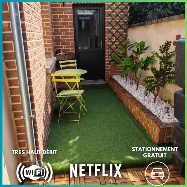 Location D'appartements - Cosysejour - Calme Fibre Netflix - Longueau