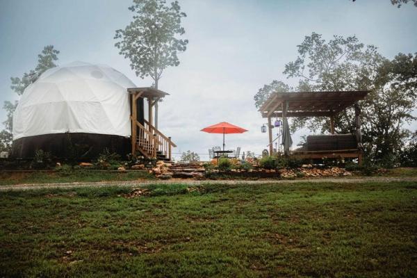Riverfront Dome With Outdoor Living And Sunset Views In Alabama - Alabama