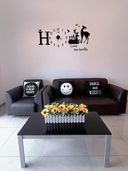 Big Two Bedrooms 1-6 Pax Luxury Condo At D Secret Garden - Johor Bahru-setia Tropika-utm-mid Valley-paradigm Mall - 